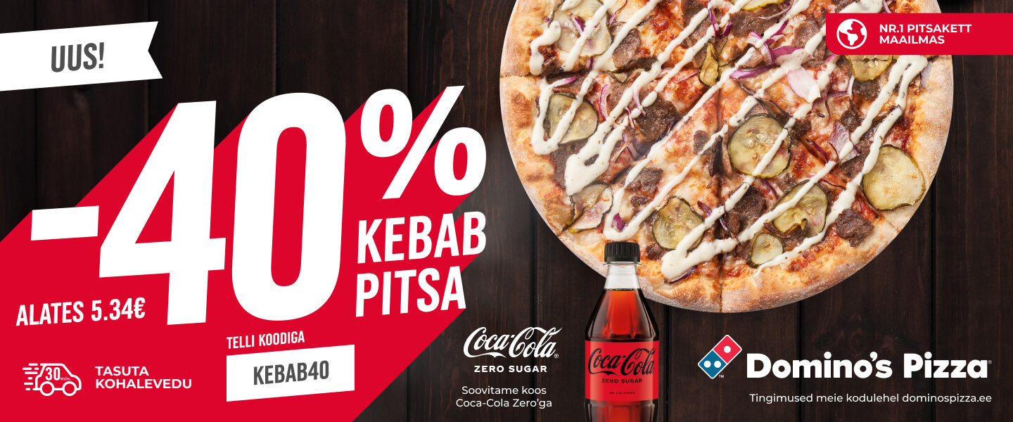 Order Pizza Delivery in Tallinn | Domino’s Pizza